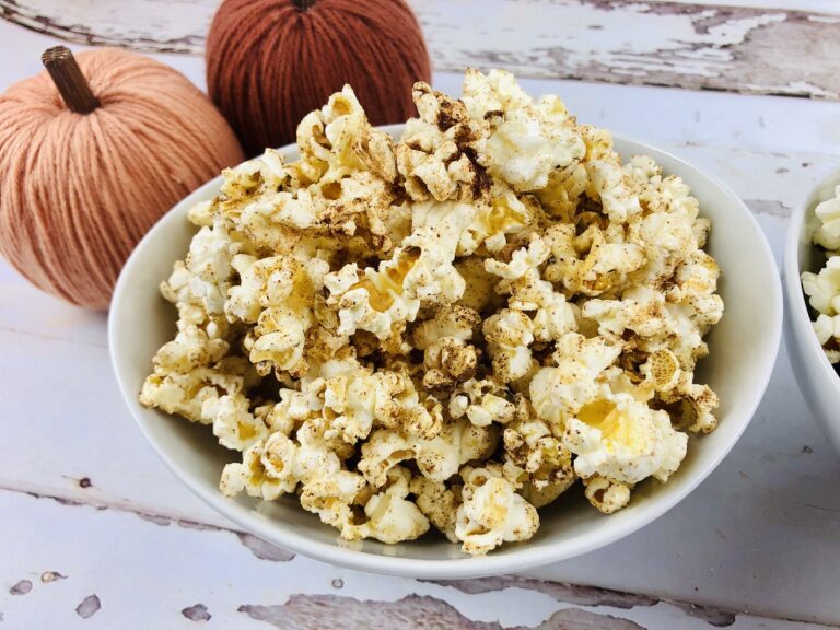 Pumpkin Spice Popcorn - Cocktails and Appetizers