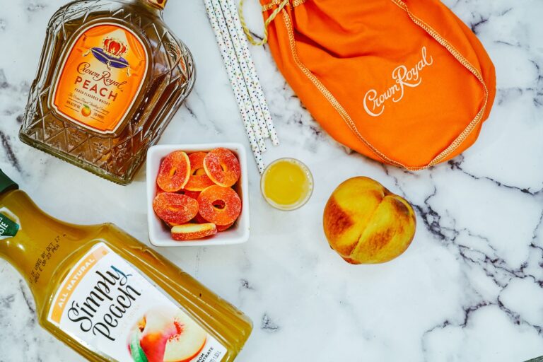 Crown Royal Peach Shooters - Cocktails and Appetizers