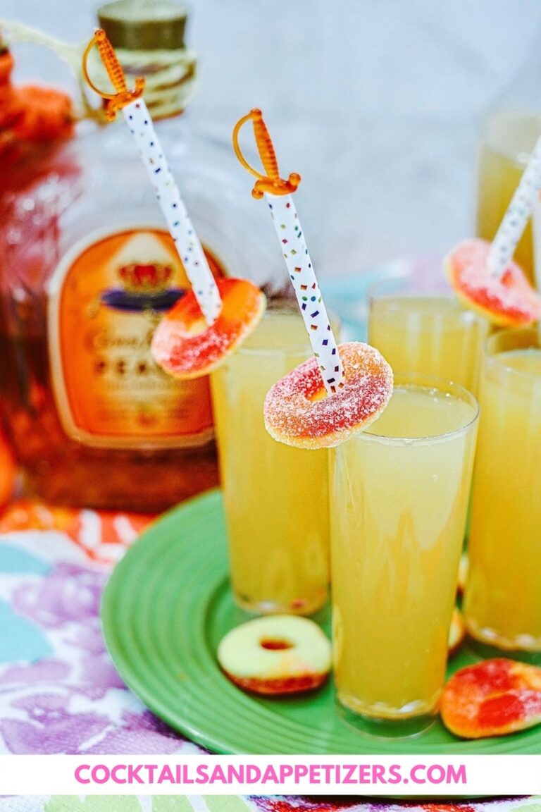 Crown Royal Peach Shooters - Cocktails and Appetizers