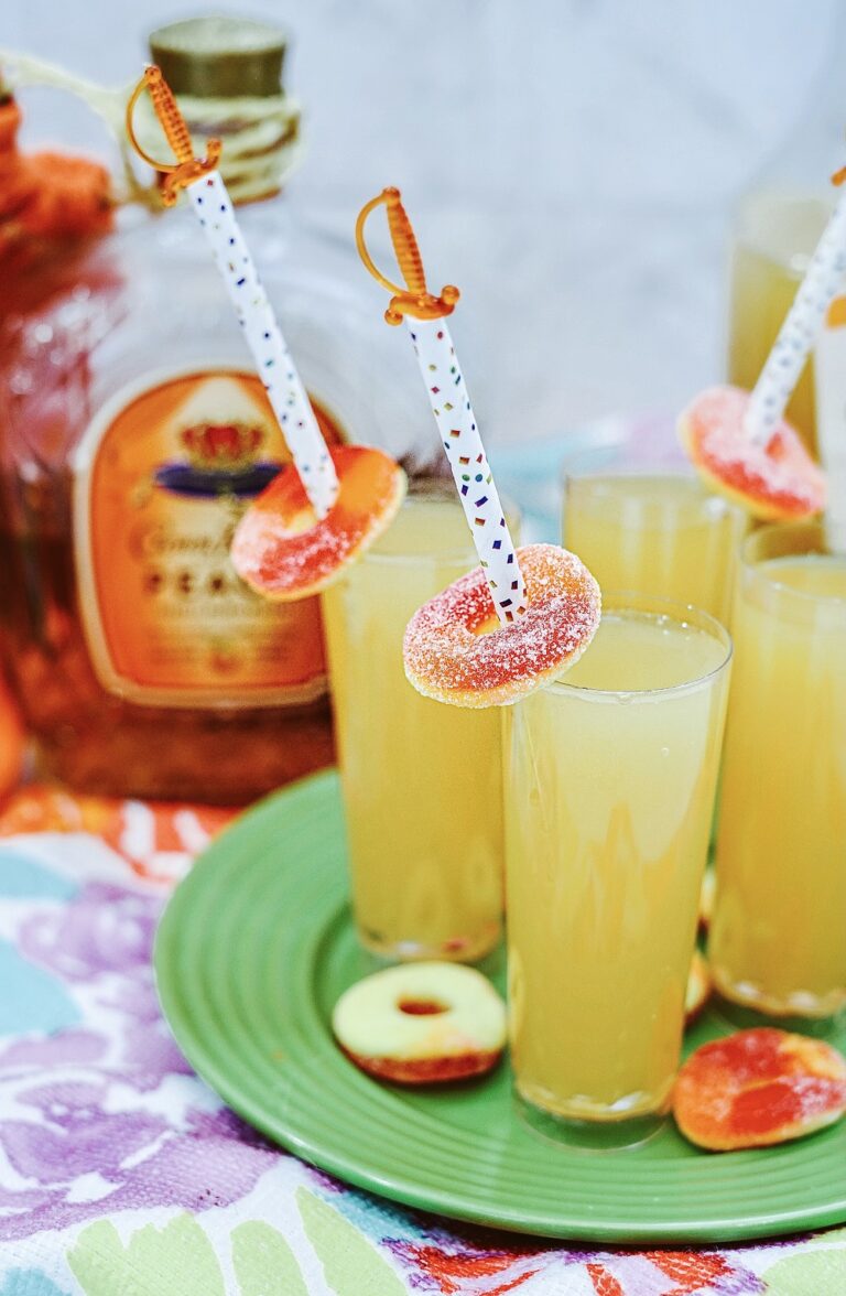 Crown Royal Peach Shooters - Cocktails and Appetizers
