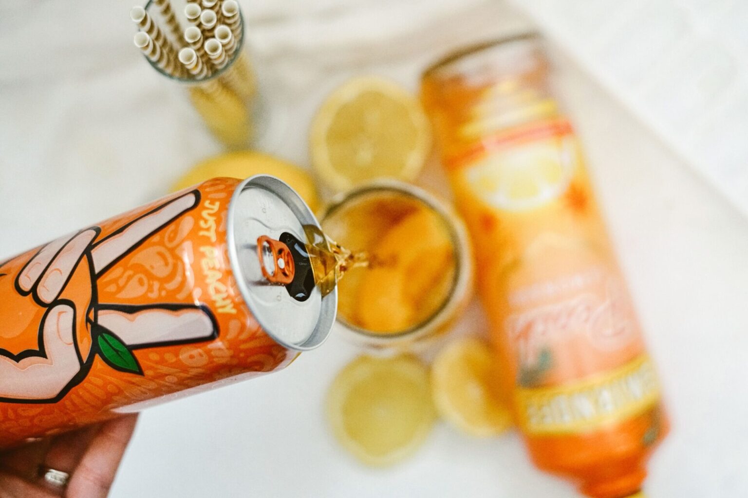 Spiked Peach Peace Tea - Cocktails and Appetizers