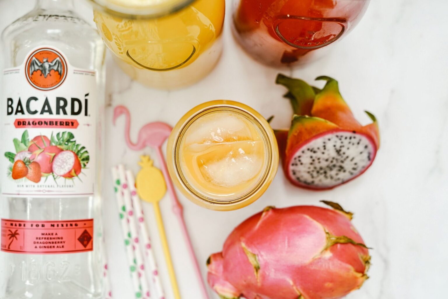 Dragon Fruit Cocktail - Dragon Serum - Cocktails and Appetizers