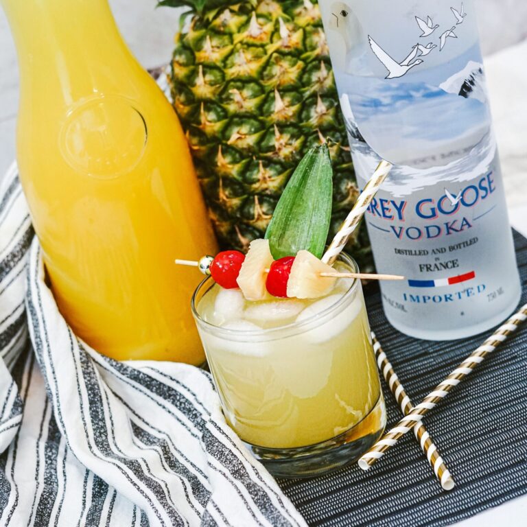 Pineapple Screwdriver - Cocktails and Appetizers
