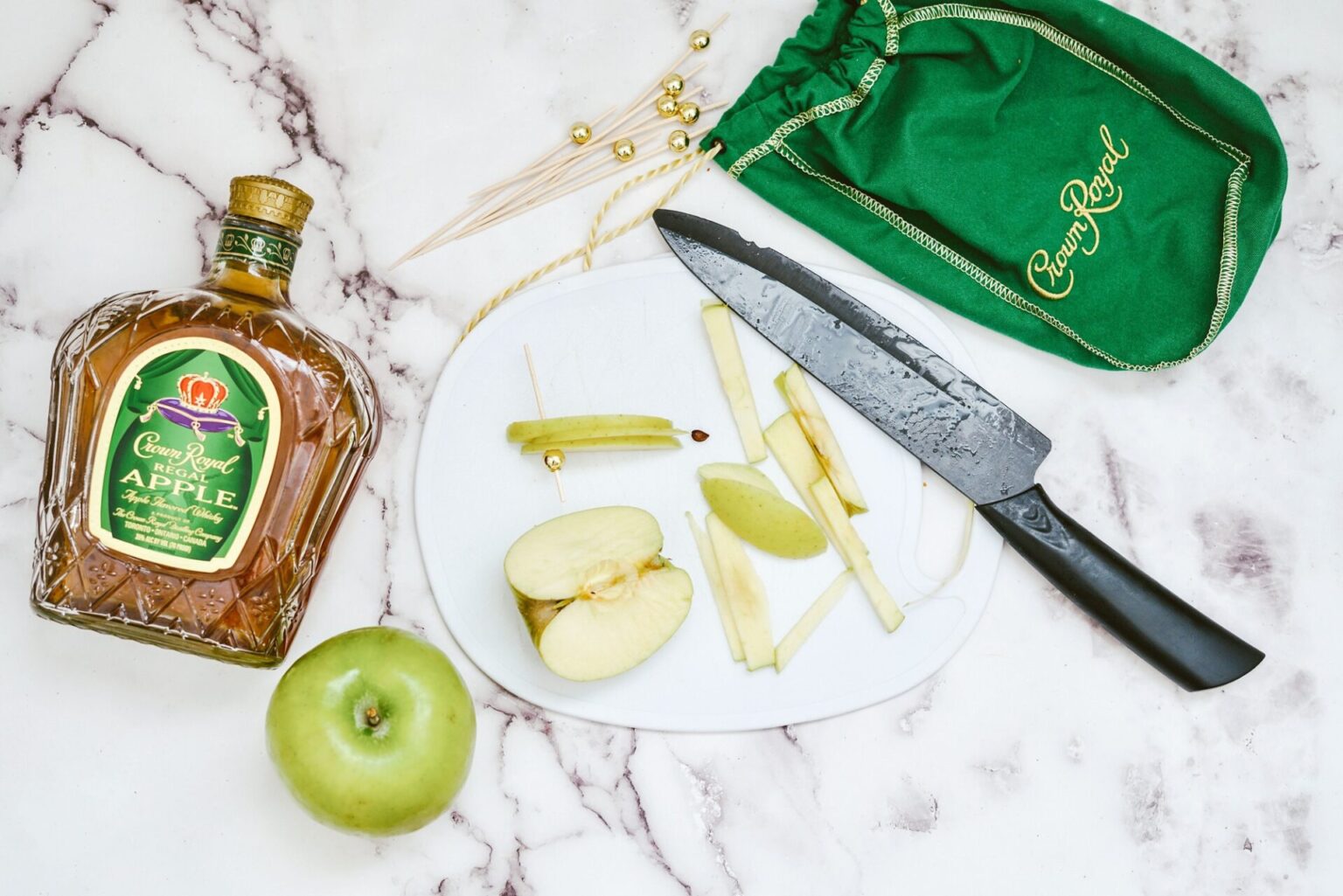 Crown Apple Cider Shooters - Cocktails and Appetizers