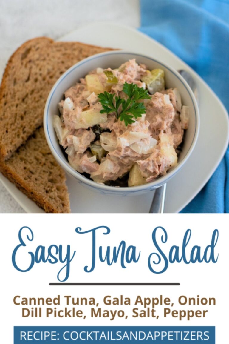 Easy Tuna Salad - Cocktails and Appetizers