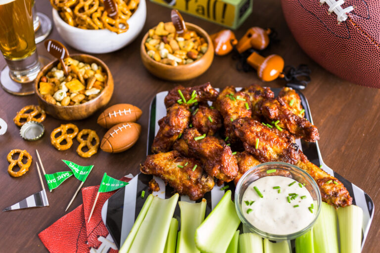 Football Party Food - Cocktails and Appetizers