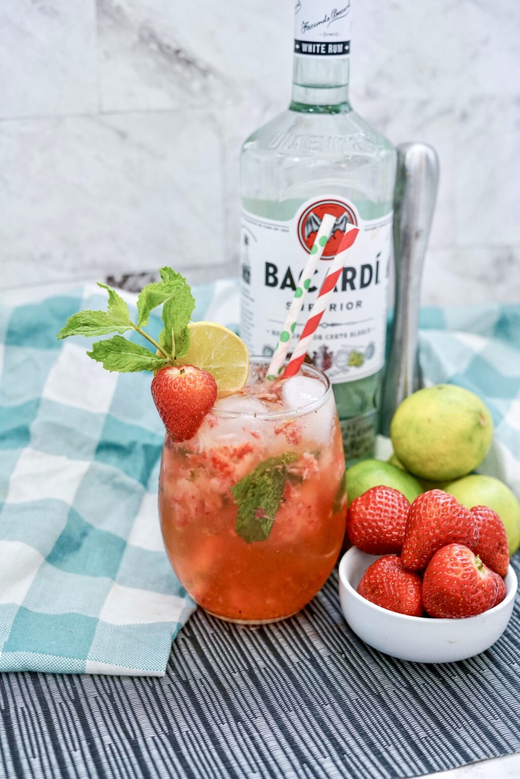 Strawberry Mojito Cocktail - Cocktails and Appetizers