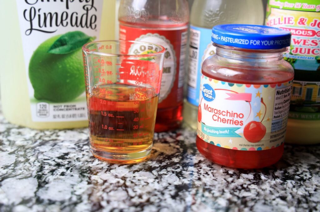 Bourbon Cherry Limeade - Cocktails and Appetizers