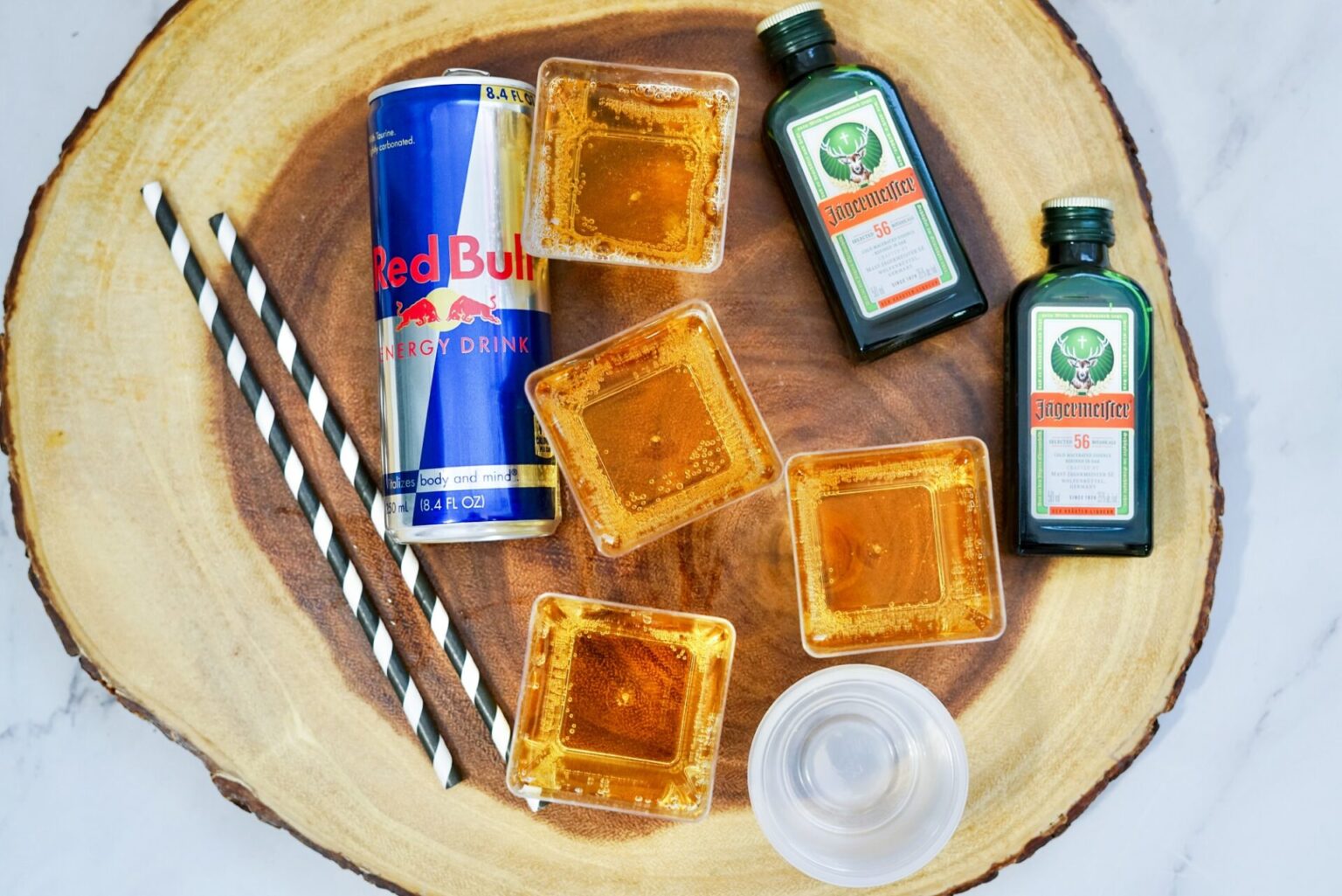 Jäger Bomb Shots - Cocktails and Appetizers