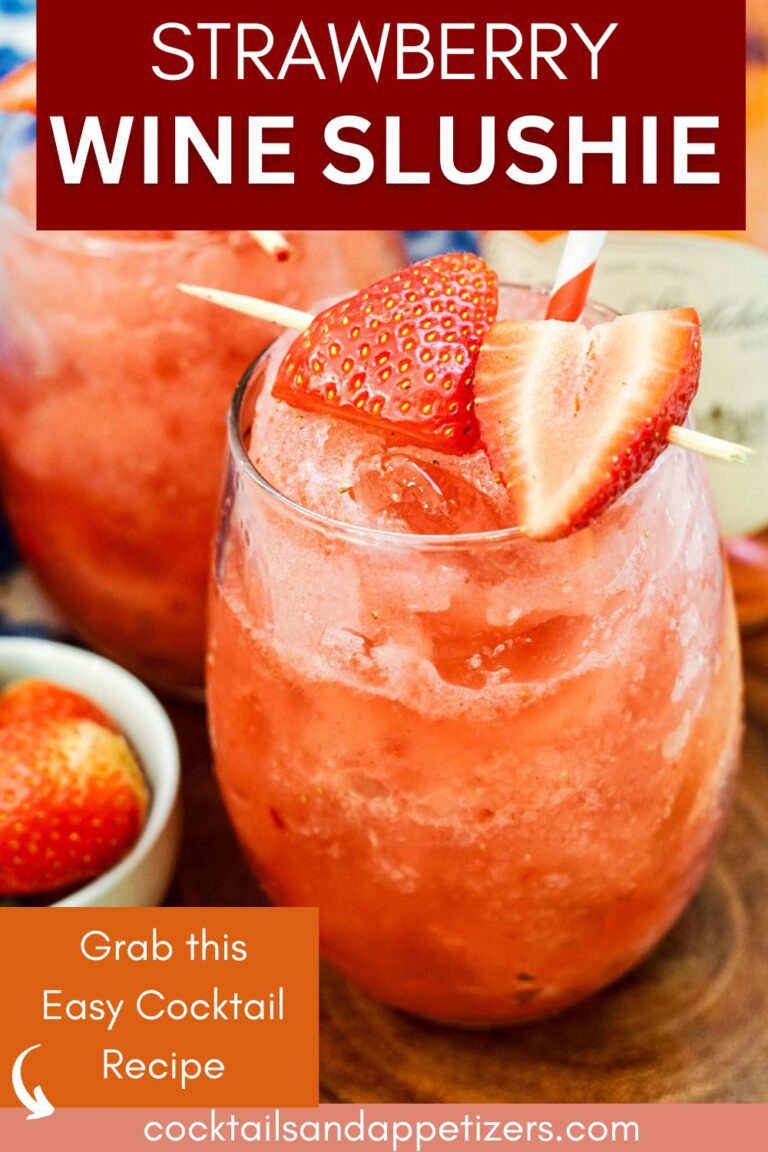 Strawberry Frosé - Cocktails and Appetizers