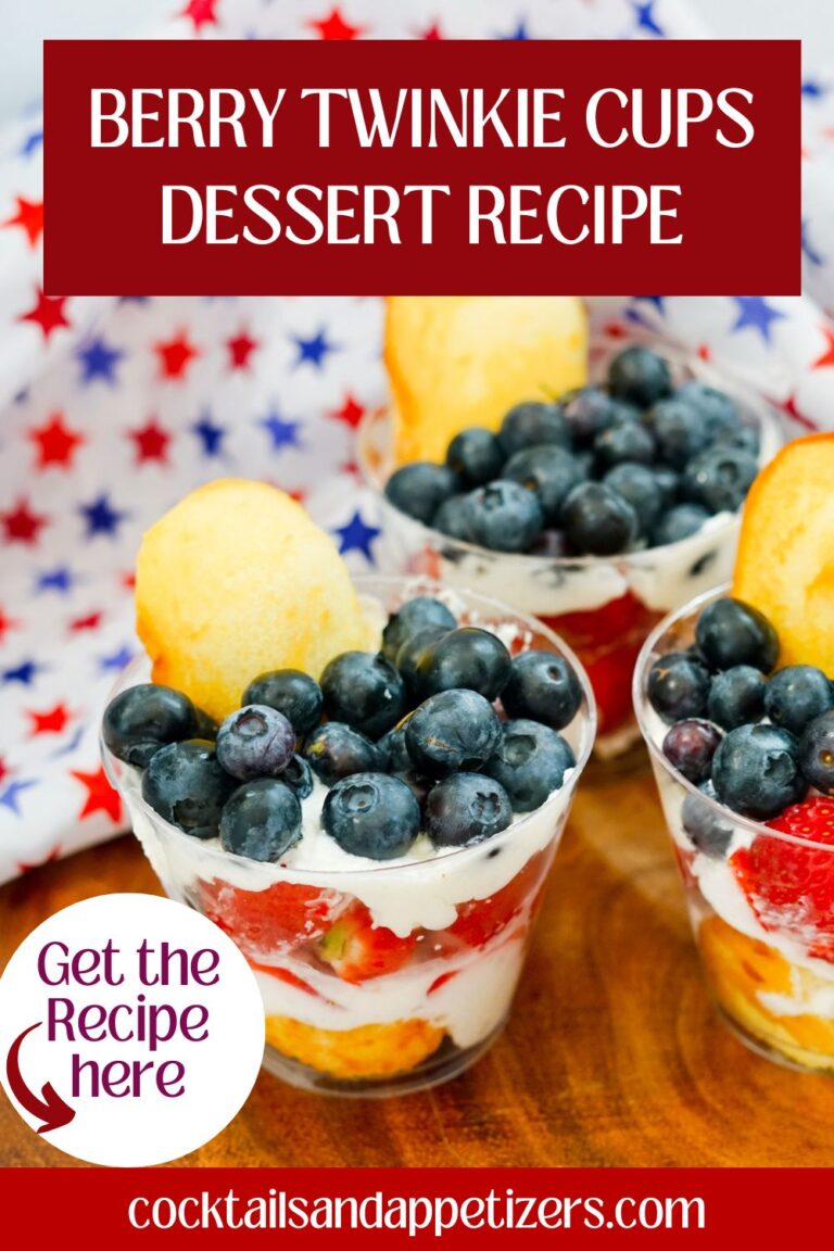 Fruity Twinkie Cake Dessert Cups - Cocktails and Appetizers