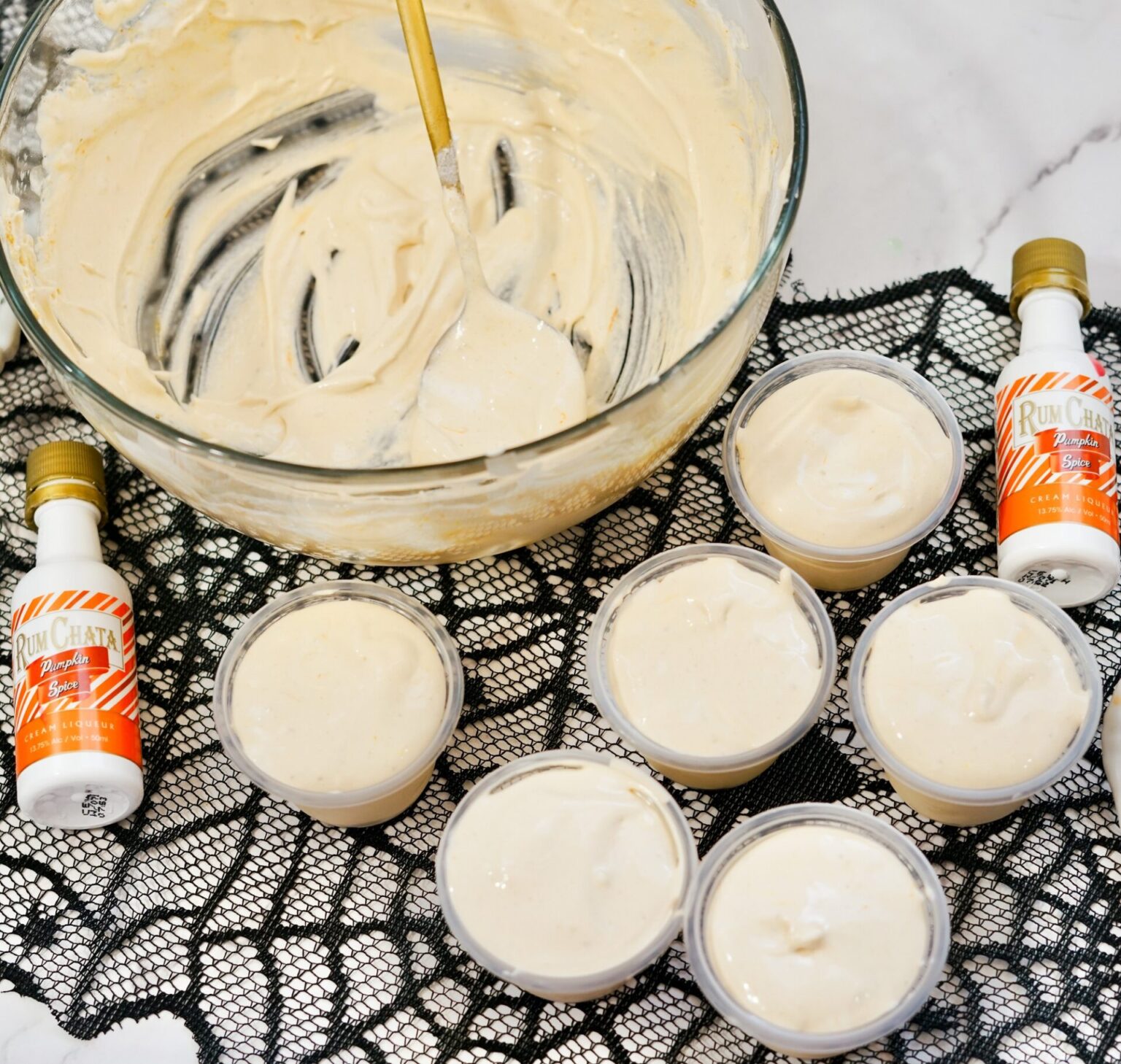 Rumchata Pudding Shots - Cocktails and Appetizers