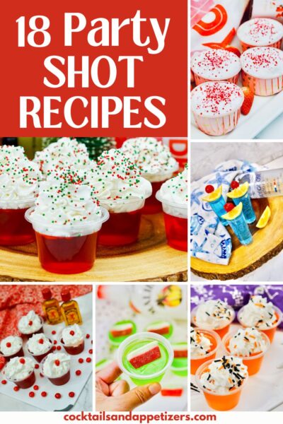 20+ Best Party Shot Recipes - Cocktails and Appetizers