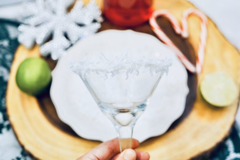 Santa Clausmopolitan Cocktail - Cocktails and Appetizers