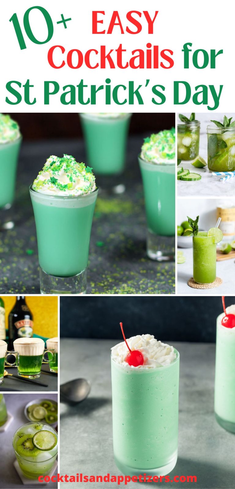 17 St Patrick's Day Cocktails - Cocktails and Appetizers