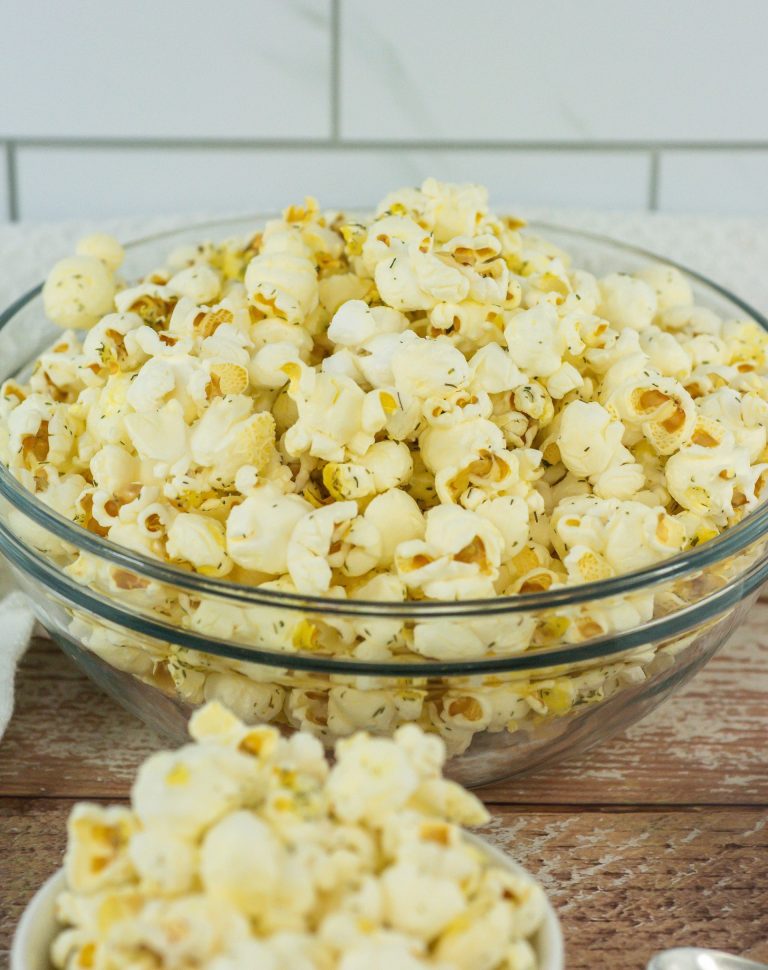 Salt and Vinegar Popcorn- Cocktails and Appetizers