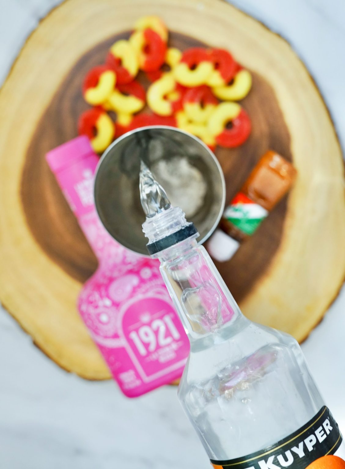 Peach Margarita Shooters - Cocktails and Appetizers