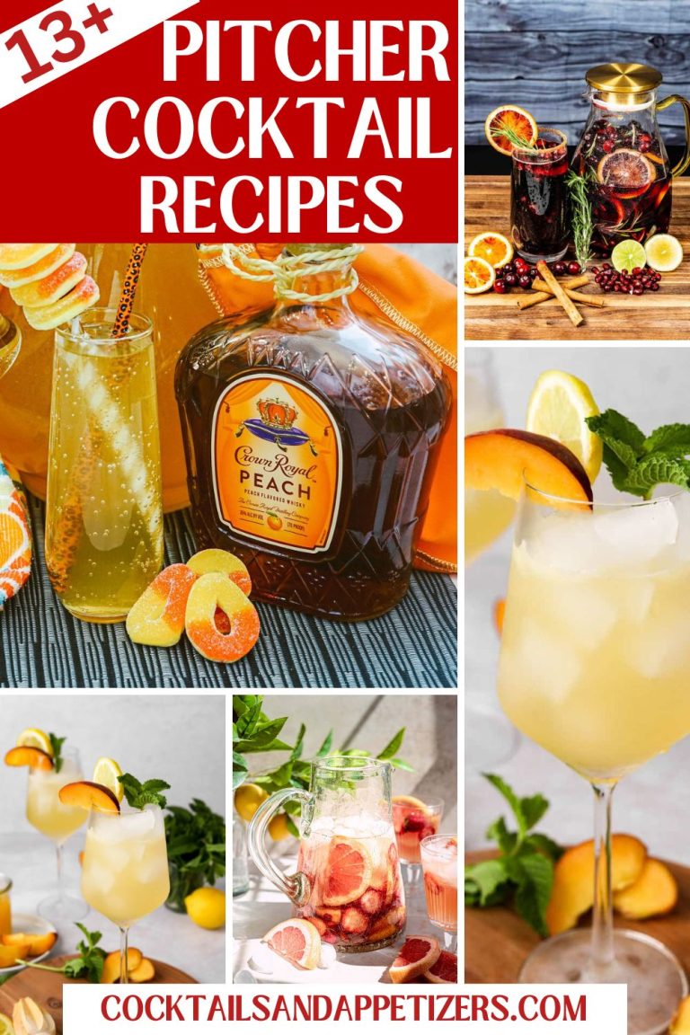 Pitcher Cocktail Recipes - Cocktails and Appetizers