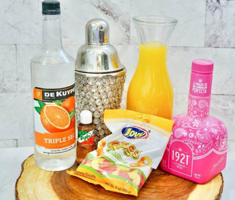 Peach Margarita Shooters - Cocktails and Appetizers