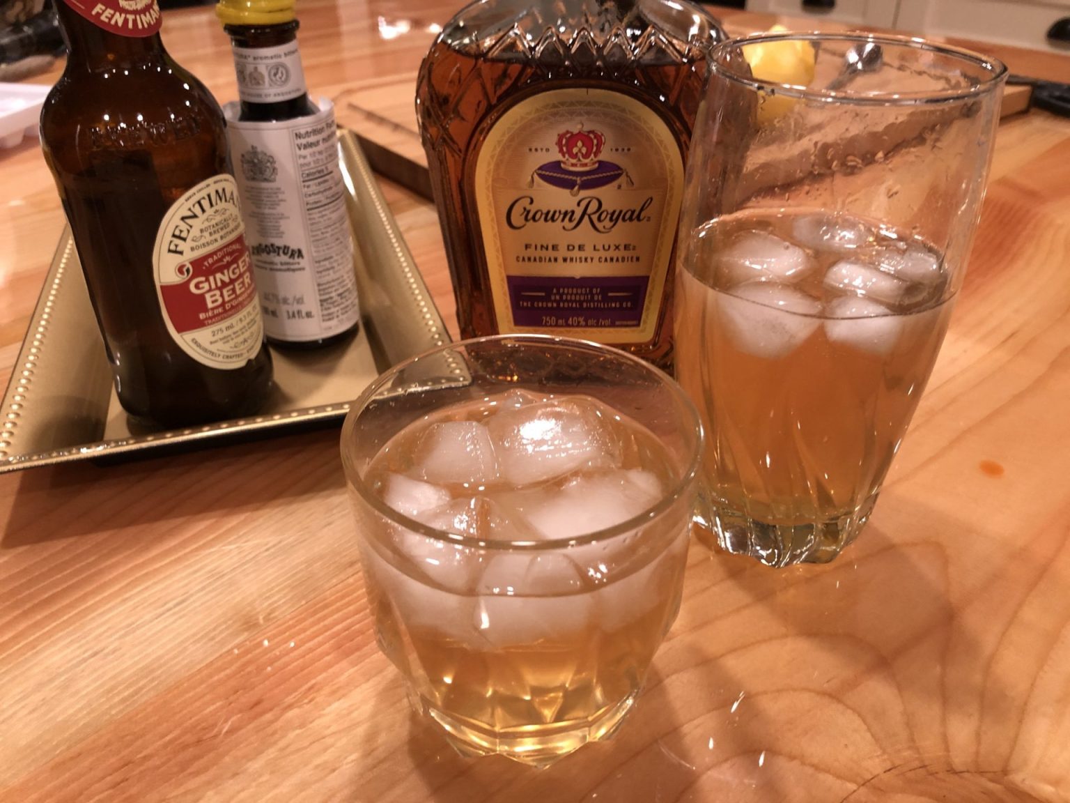 Horsefeather Cocktail - Football Cocktails - Cocktails and Appetizers