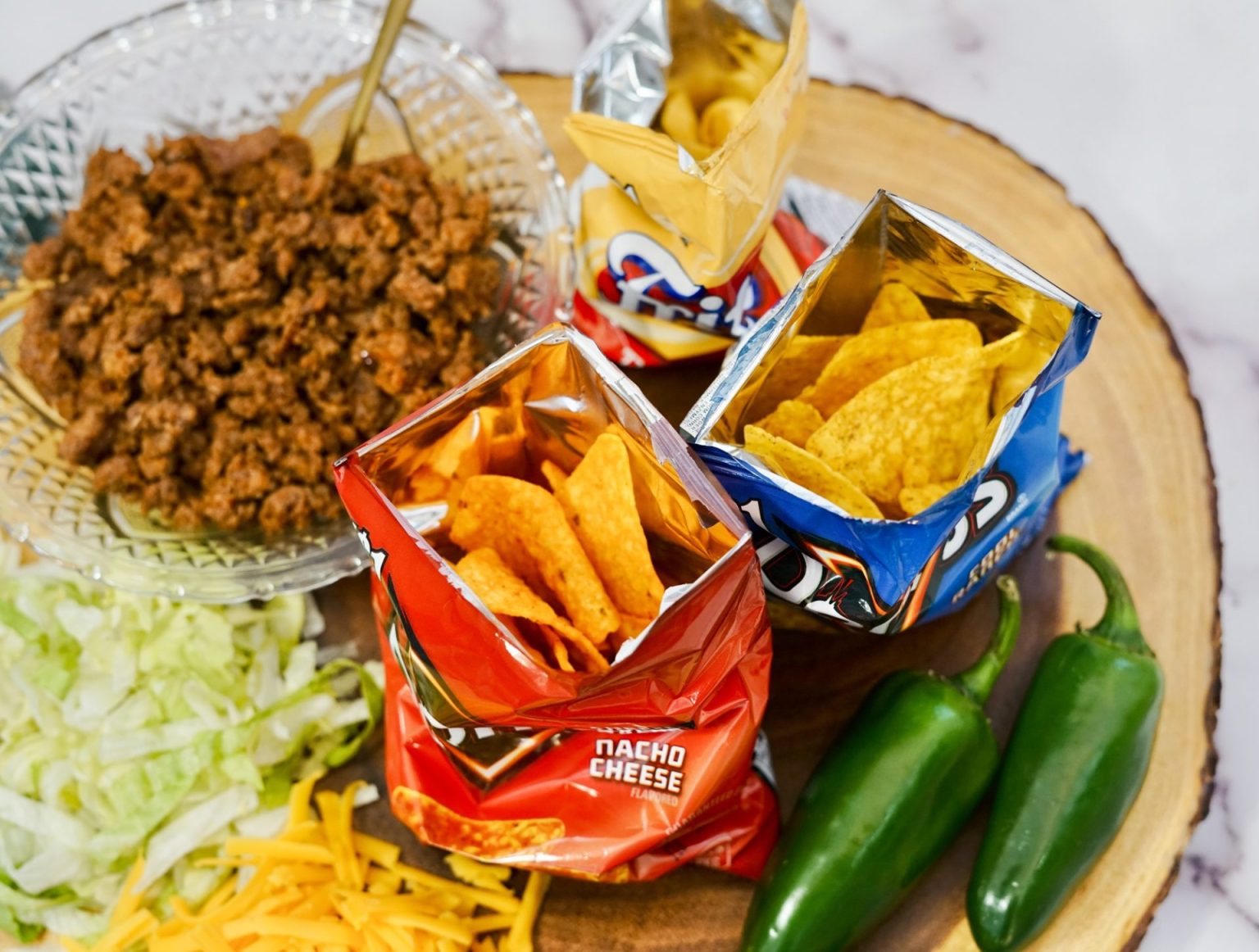 Doritos Walking Taco - Cocktails and Appetizers